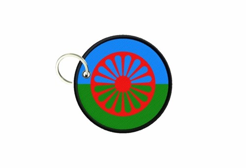 Keychain Round Printed Roms Romani Gypsy | eBay