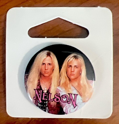 Vintage Nelson 90s Rock Band Pinback Button 1.5” Pin NOS | eBay