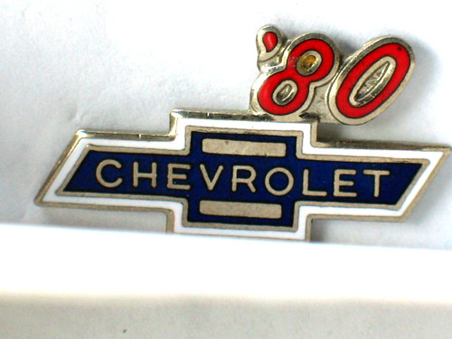 1980 Chevrolet Pin Badge Chevy Auto Pins lapel Hat Tack | eBay