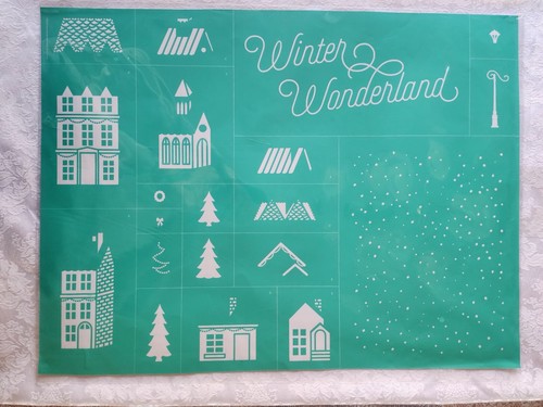 Chalk Couture WINTER WONDERLAND Transfer Size E 18x24" New Retired ...
