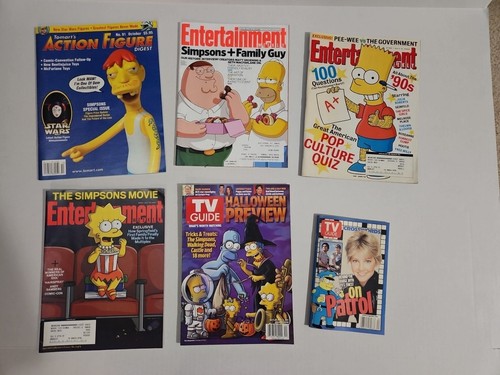 Simpsons Various Magazines Lot Of 6 | eBay