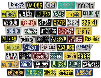 Vintage License Plates for sale | eBay