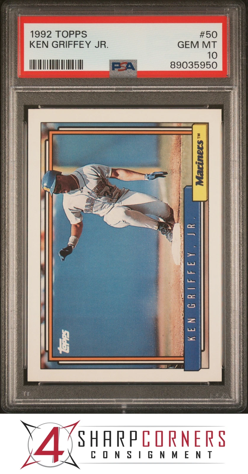 Ken Griffey Jr. 1992 Topps #50 Base Price Guide - Sports Card Investor