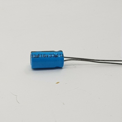 1 X 33UF 16V ELECTROLYTIC CAPACITOR. 1PC. C241U1F071221 | eBay