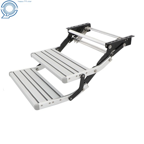 2 Step Pull Out Retractable RV Camper 21.65''W Steps Stair Anti-Slip ...
