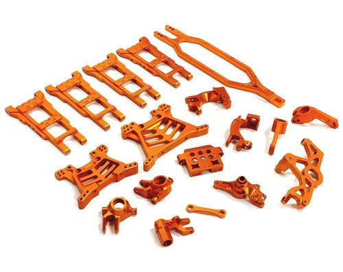 Billet Machined T3 Complete Conversion Kit for 1/10 Slash 4X4 (non-LCG ...