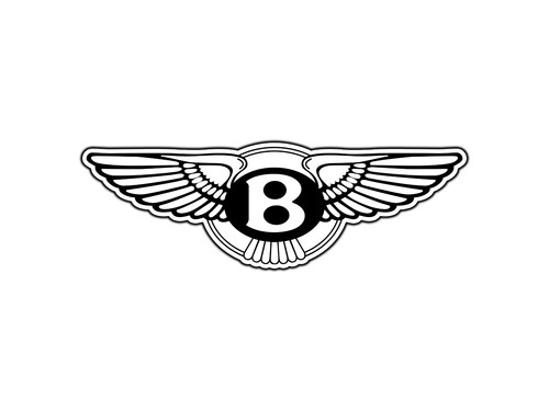 #1034 Bentley Logo #1 Sticker Brand Waterproof Vinyl Decal Die-Cut Car ...