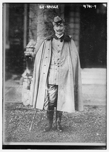 Ex-Kaiser,Wilhelm II,German Emperor,royalty,nobility,capes,portrait ...