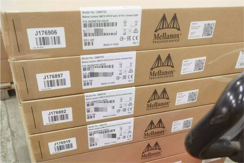 New Mellanox MQM8700-HS2R 40 QSFP56 C2P QM8700 Quantum HDR InfiniBand ...