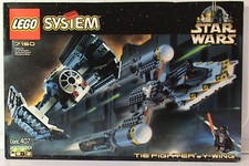 LEGO 7150 TIE Fighter and Y-Wing Set Parts Inventory and Instructions ...
