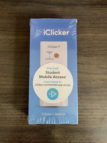 iClicker Remote iClicker+ RLR15 iClicker Plus White Student Classroom Sealed New | eBay