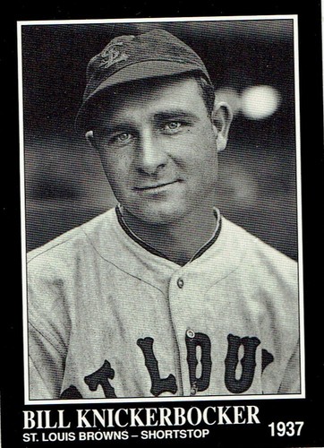 BILL KNICKERBOCKER ST LOUIS BROWNS 1991 CONLON COLLECTION | eBay