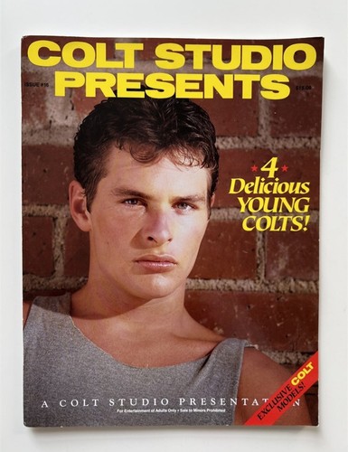 COLT MEN ISSUE #16- Young Colts, Vintage Gay Magazine, Beefcake ...