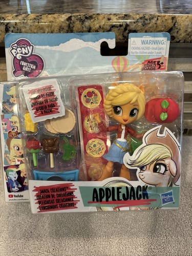 NEW in Box My Little Pony Equestria Girls Rare APPLEJACK Snack ...