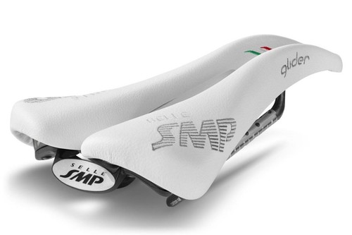 Selle SMP Glider Saddle with Carbon Rails (White) | eBay
