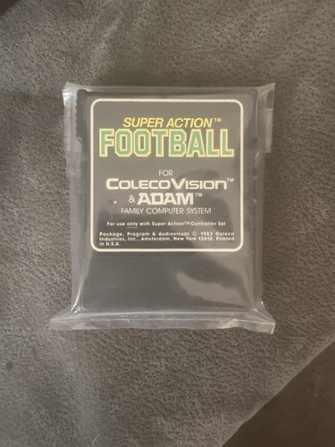 Coleco Super Action Football for ColecoVision and ADAM Computer Game | eBay