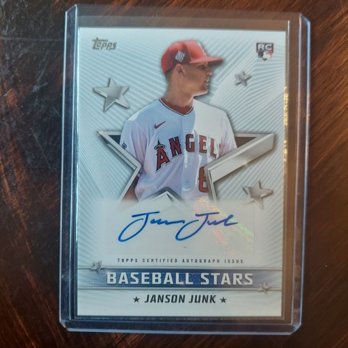2022 Topps Series 1 - Baseball Stars Autographs #BSA-JJ Janson Junk (AU ...
