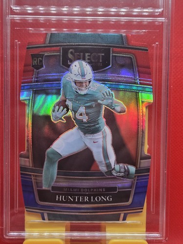 2021 Panini Hunter Long Red Blue Prizm Rookie PSA Sub Ready Jaguars ⭐️ ...