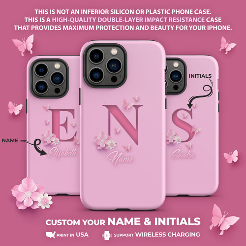 Custom Gift Unique Personalized Name, Letter Case for iPhone 15 Pro Max ...