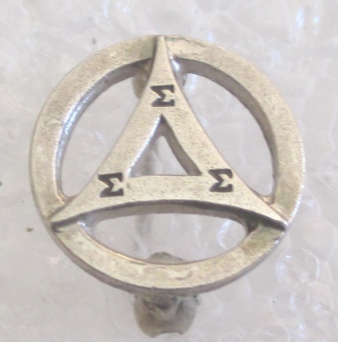Vintage Sigma Sigma Sigma ΣΣΣ Sorority Pledge Pin Tri-Sigma | eBay