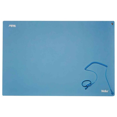 Weller T0051403699 Antistatic ESD Work Station Soldering Mat Set, Blue ...