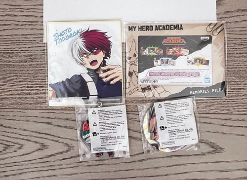 my hero academia accessories lot of 4 Bandai banpresto mha | eBay