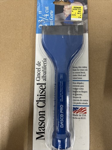 Dasco Mason Chisel 2-3/4” X 7-1/2”. #335-0. | eBay