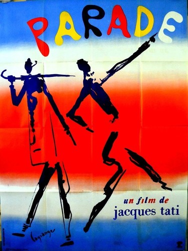 PARADE Jacques Tati 1974 FRENCH POSTER 47x63 | eBay