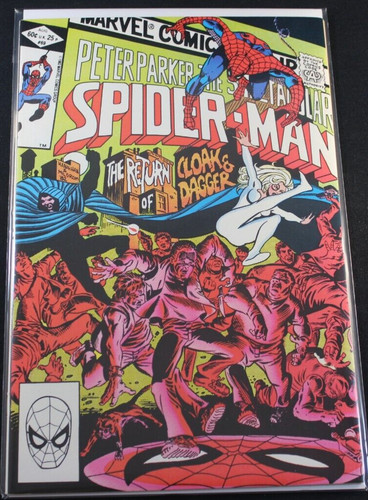 Peter Parker Spectacular Spiderman 69 2nd Cloak & Dagger Appearance ...