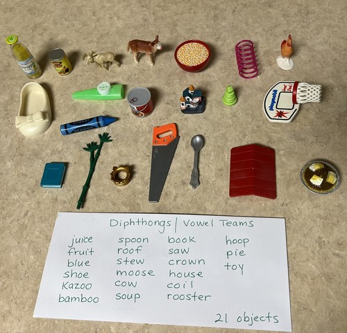 Montessori Objects for Phonics/Phonemic Awareness | eBay