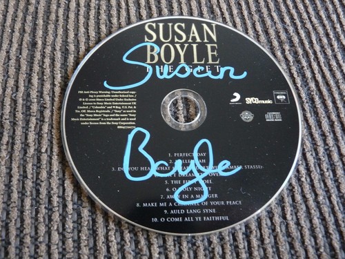Susan Boyle The Gift Autographed Signed CD Guaranteed | eBay