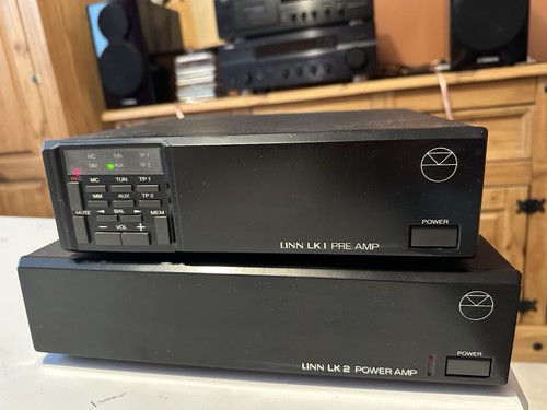 Linn LK1 / LK2 60 W Vintage Pre & Power Amplifier (MM / MC phono ...