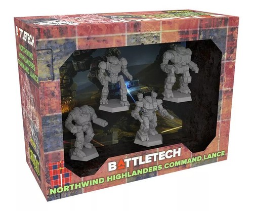 BATTLETECH NORTHWIND HIGHLANDERS COMMAND LANCE New 810038457420 | eBay