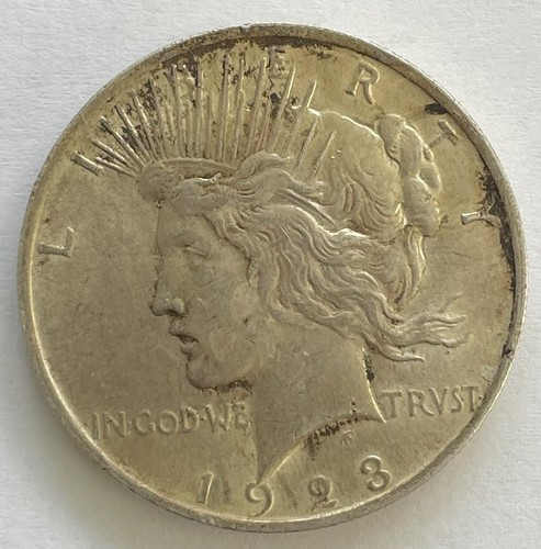 1923 Liberty Peace Silver Dollar - Circulated Condition - Picture of ...
