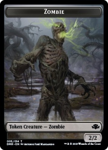 MTG Zombie Token NM-Mint Dominaria Remastered | eBay