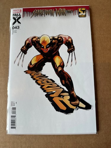 WOLVERINE #43 JAN BAZALDUA 1:25 Variant (Marvel Comics) | eBay