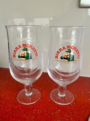 Birra Moretti Glass for sale | eBay