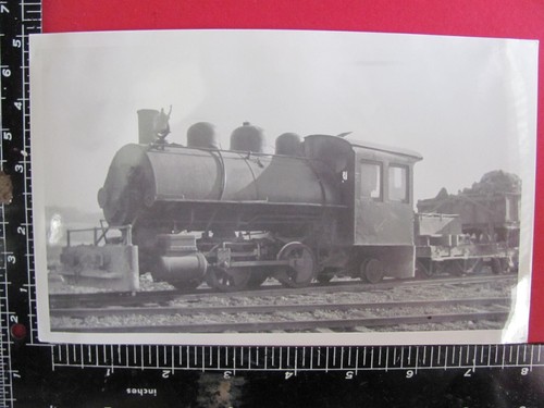 ATWATER STEEL UPPER MERION & PLYMOUTH RAILROAD NG LOCOMOTIVE #10 PHOTO ...