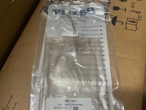 Baxter 114423 A6001 5L Effluent Bag New/Sealed 1pc | eBay