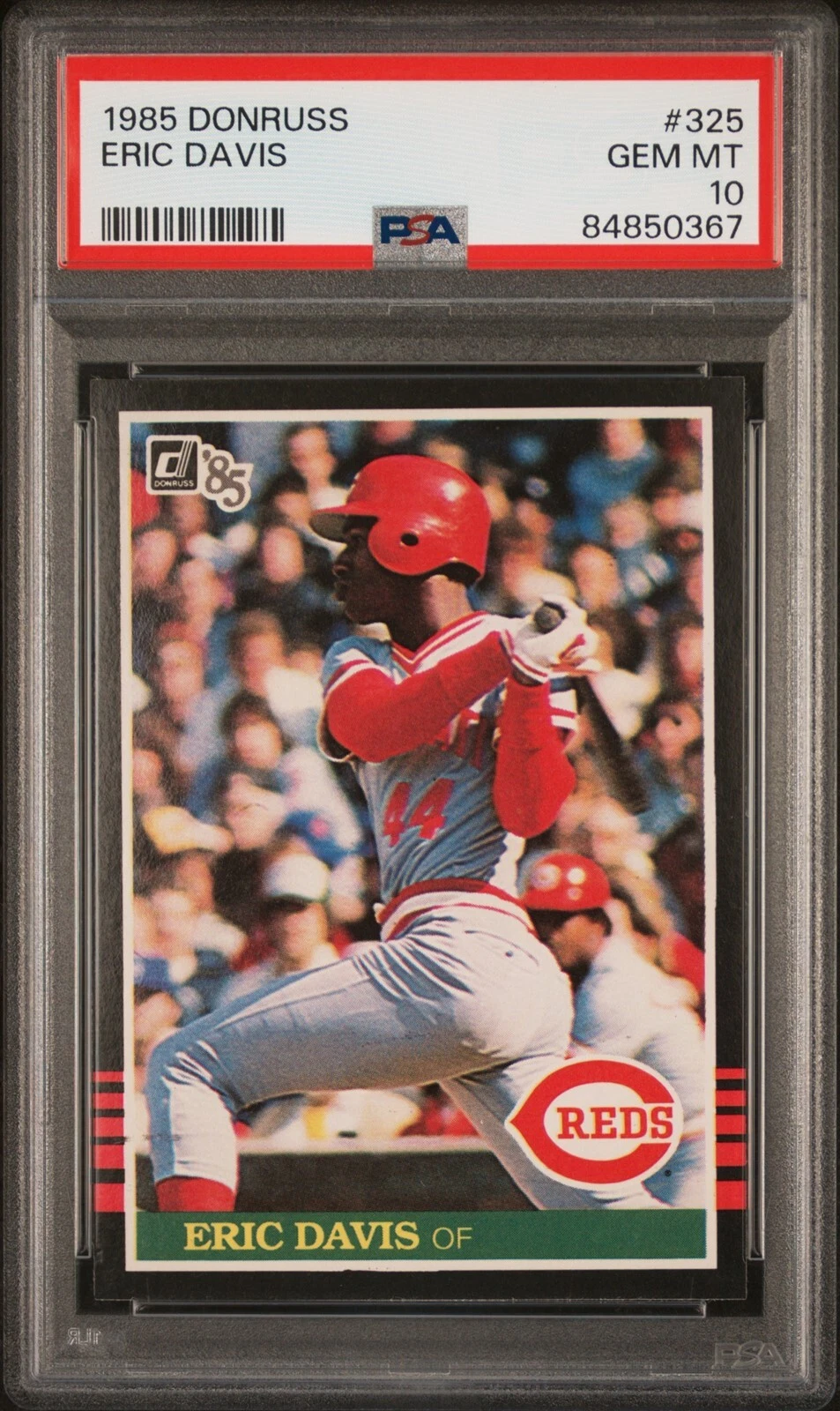 Eric Davis 1985 Donruss #325 Base Price Guide - Sports Card Investor