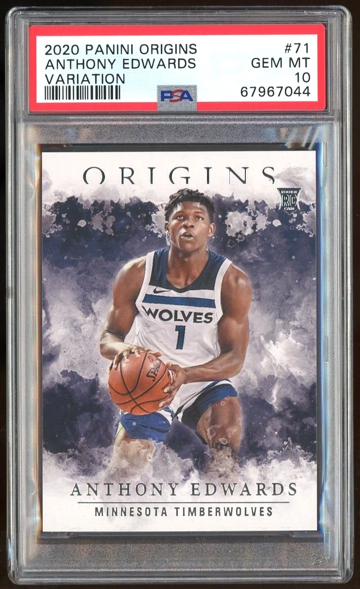 Anthony Edwards 2020 Origins #71 Photo Variation Price Guide - Sports ...