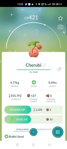 Shiny Cherubi, Pokèmon Go, registered or ultra friends | eBay