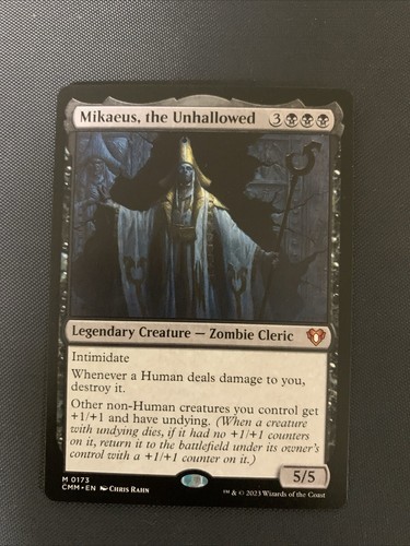 Mikaeus, The Unhallowed M/NM Magic: The Gathering MTG Commander Masters ...