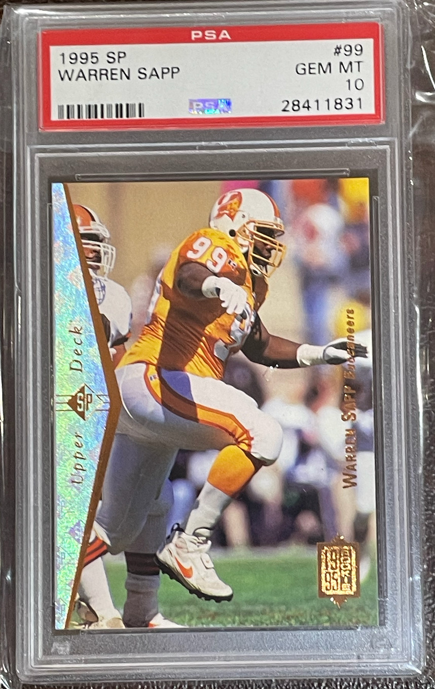 Warren Sapp 1995 SP #99 Base Price Guide - Sports Card Investor