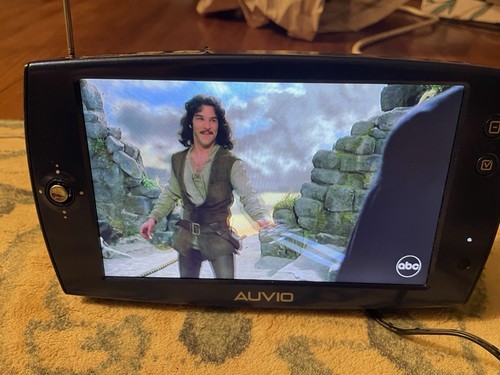 Auvio 7" Portable Digital TV w/Remote & Cords Included - EXCELLENT ...