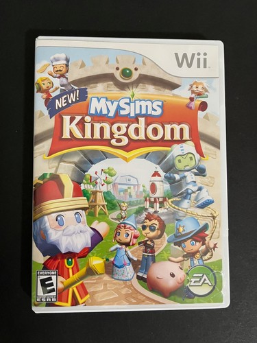 Wii MySims Kingdom - Nintendo Wii (Complete) TESTED/WORKING *RESURFACED ...
