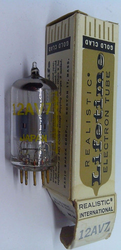 12AV7 NOS vacuum tube Realistic Japan dual triode | eBay