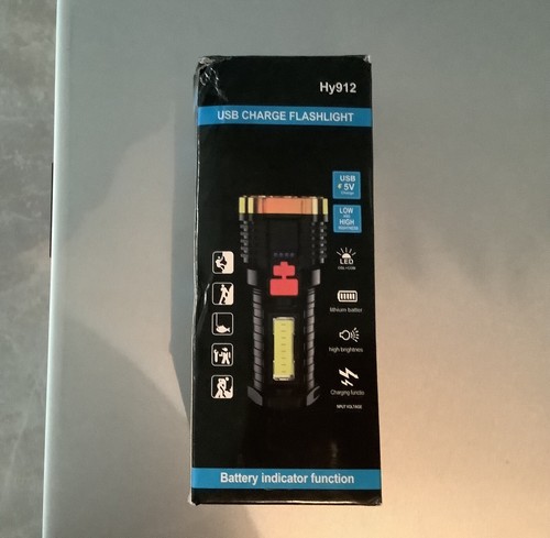 HY912 USB Charge Flashlight | eBay