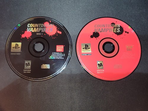 Countdown Vampires Bandai Sony Playstation 1 PS1 MINT condition* 45557088538| eBay