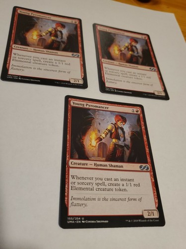Young Pyromancer × 3 NM UMA MTG | eBay